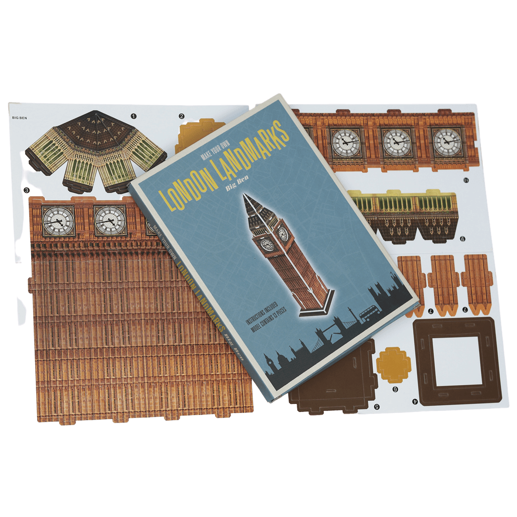Make Your Own Landmark Big Ben | ﻿Rex London