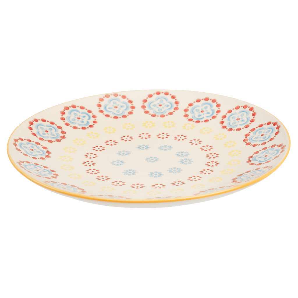 Stoneware Plate Cinnamon Flower | ﻿Rex London
