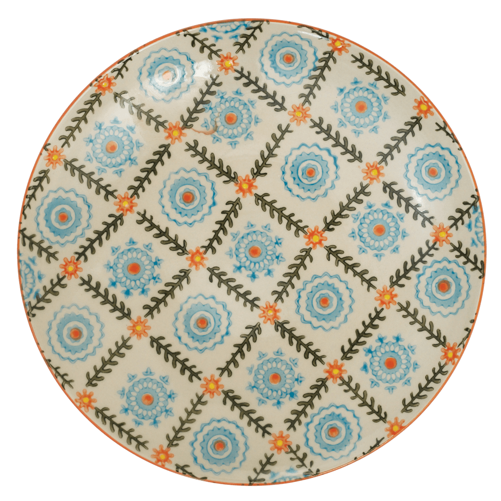 Stoneware Plate Flower Trellis | ﻿Rex London