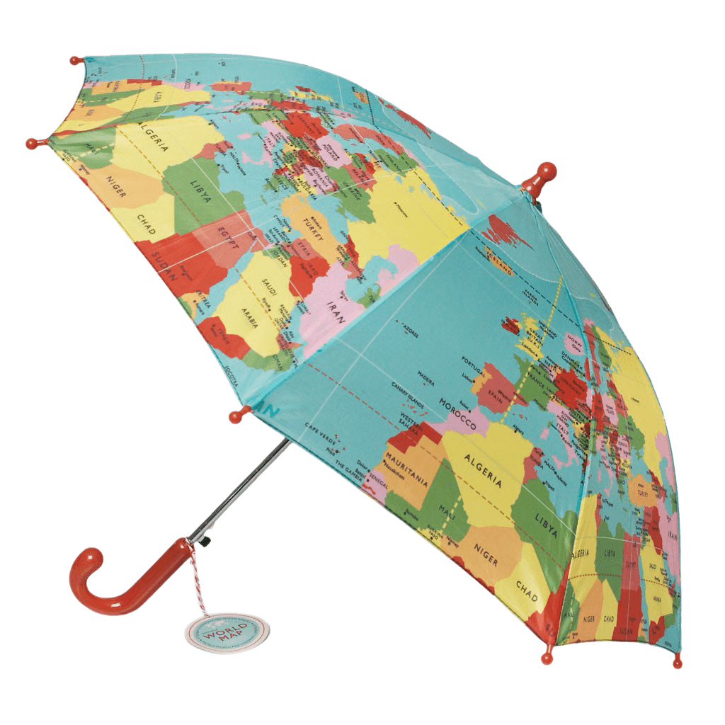 World Map Children's Umbrella | ﻿Rex London