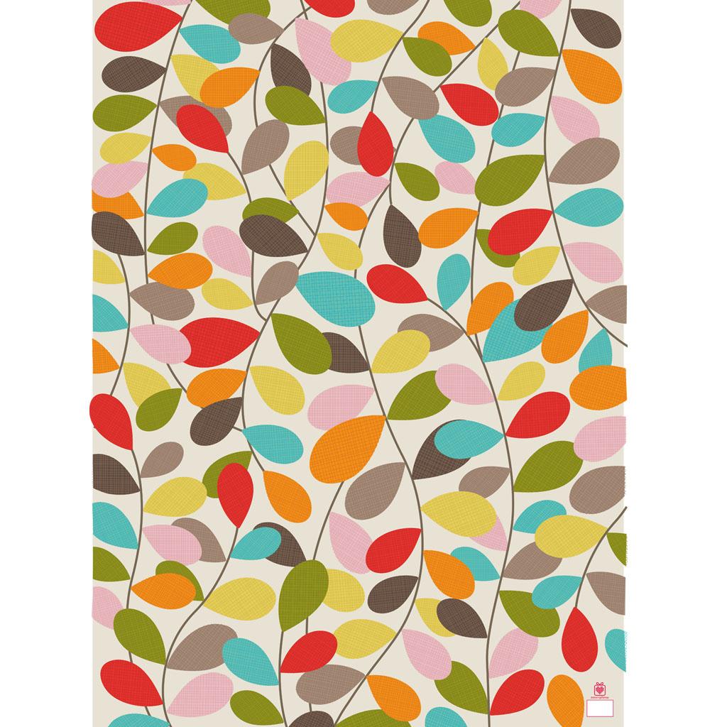 Vintage Ivy Wrapping Paper (5 Sheets) | ﻿Rex London