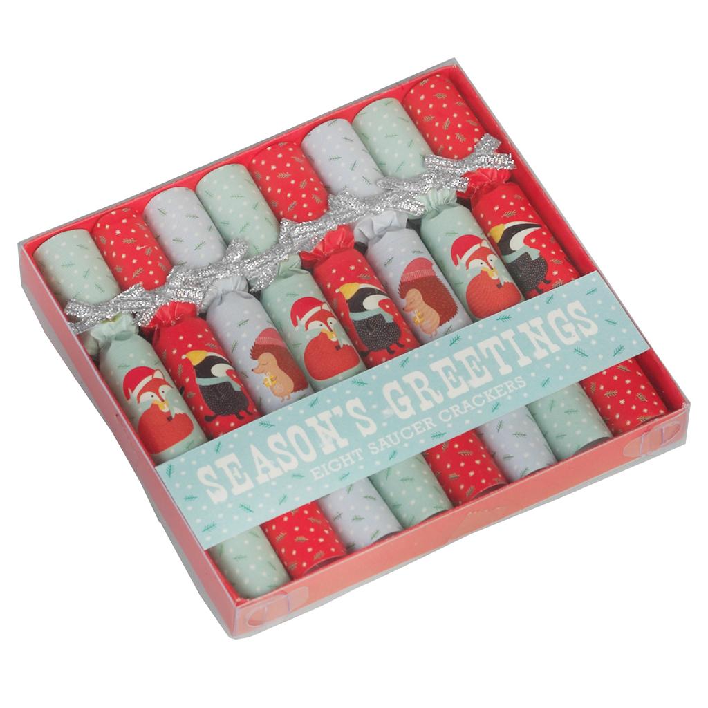 Set Of 8 Rusty And Friends Saucer Crackers | ﻿Rex London