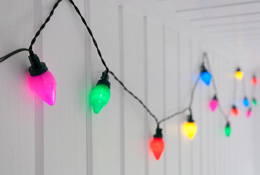 Colourful Led Battery Party Lights | ﻿Rex London