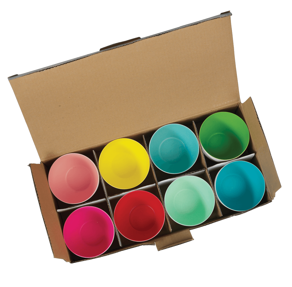 Set Of 8 Colour Pop Porcelain Tealight Holders | ﻿Rex London