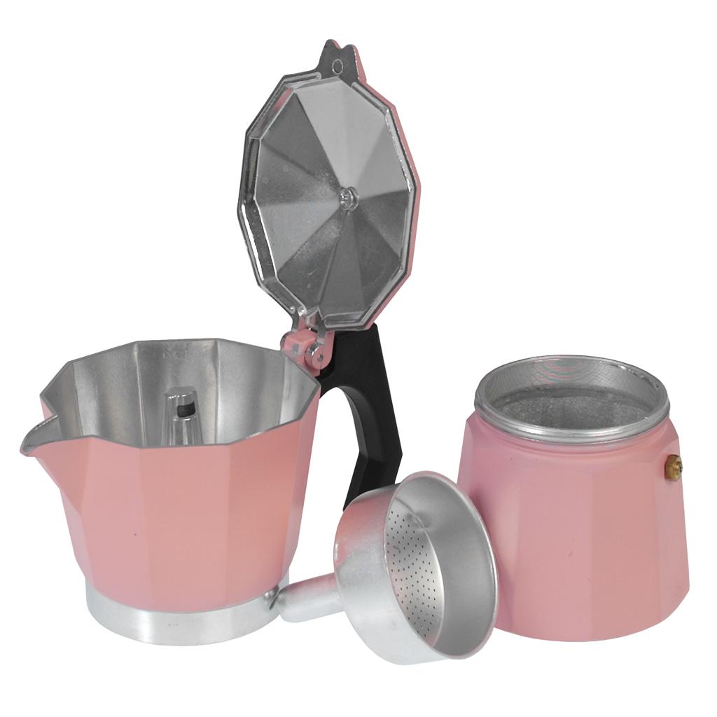 Classic Espresso Coffee Pot Pink | ﻿Rex London