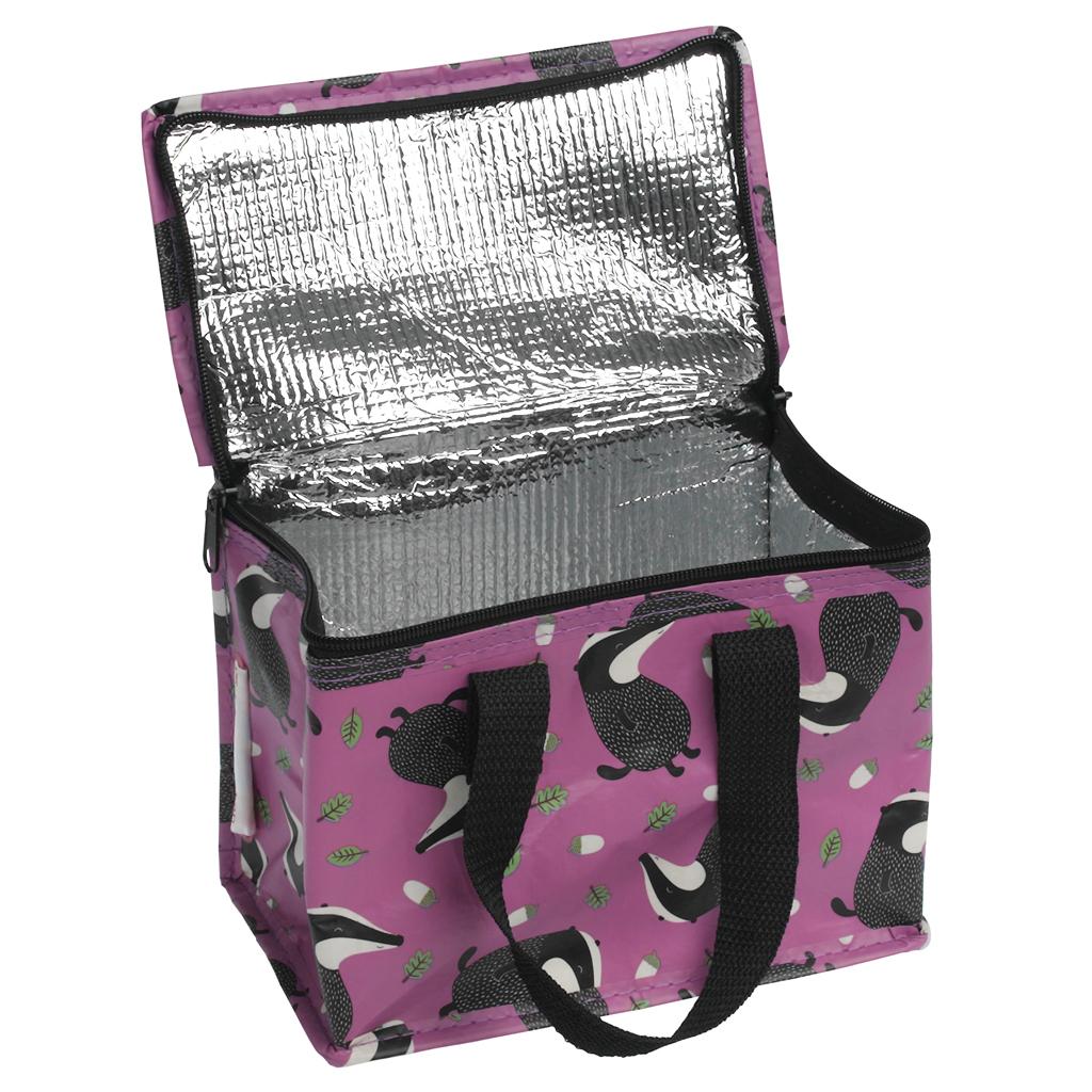 Mr Badger Design Lunch Bag | ﻿Rex London