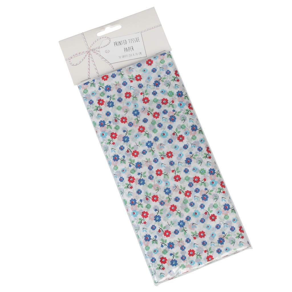 Forget Me Not Tissue Paper (10 Sheets) | ﻿Rex London