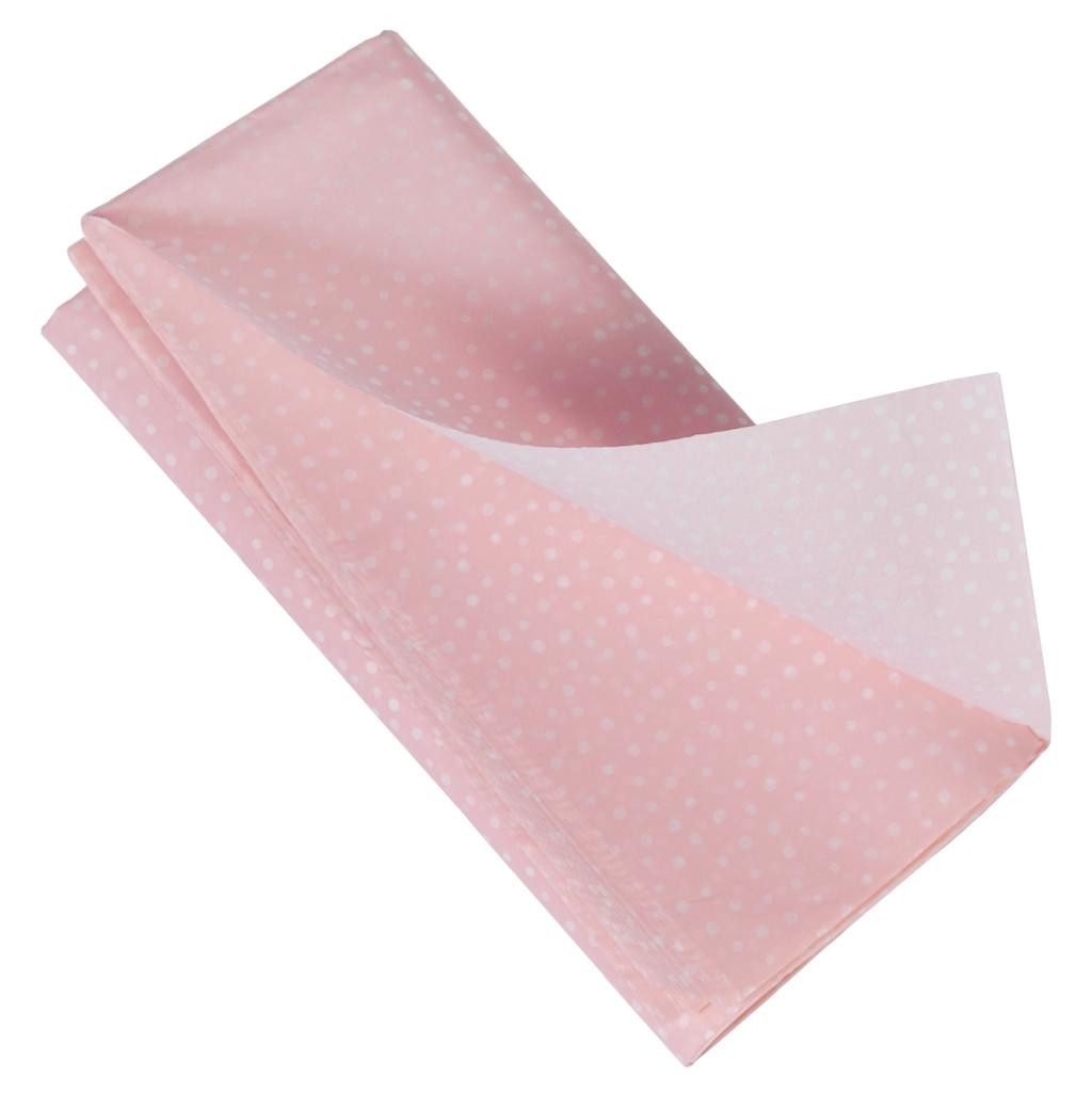 Pink Dotty Tissue Paper (10 Sheets) | ﻿Rex London