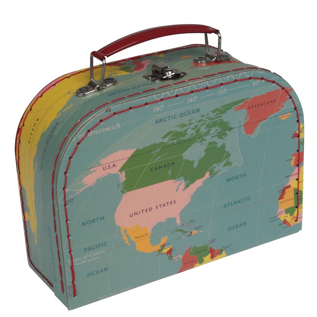 World Map Cases (set Of 3) | ﻿Rex London