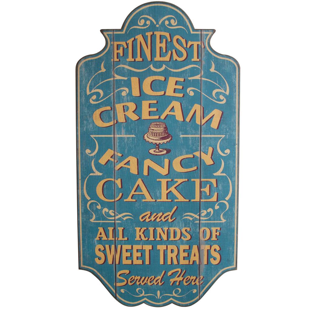 Ice Cream And Fancy Cake Wooden Board | ﻿Rex London
