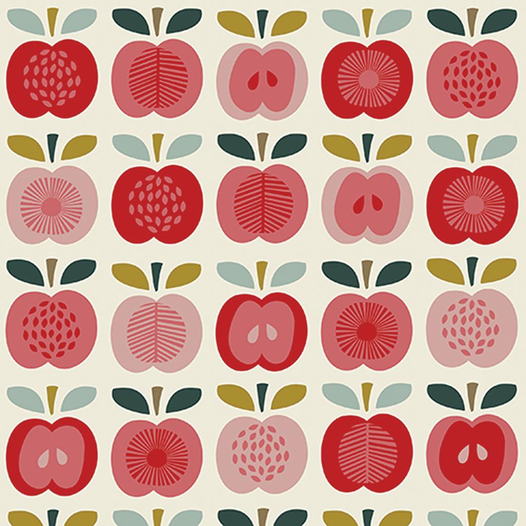Vintage Apple Wrapping Paper (5 Sheets) | ﻿Rex London