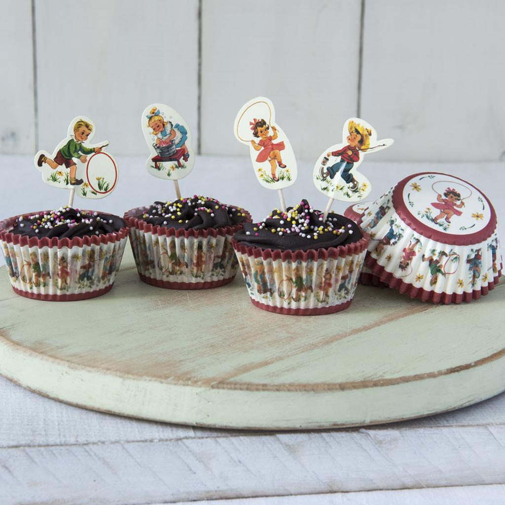 Vintage Kids Cupcake Kit | ﻿Rex London
