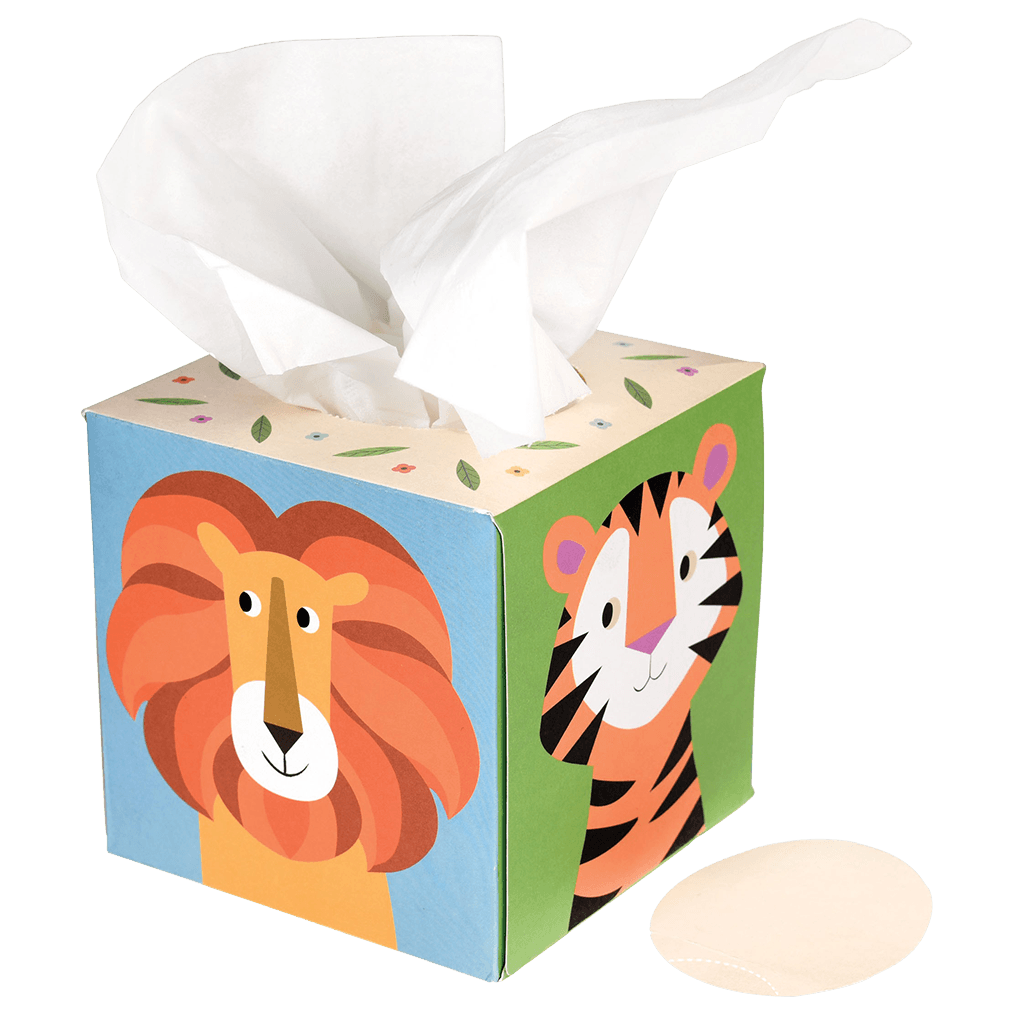 Colourful Creatures Boxed Tissues | ﻿Rex London
