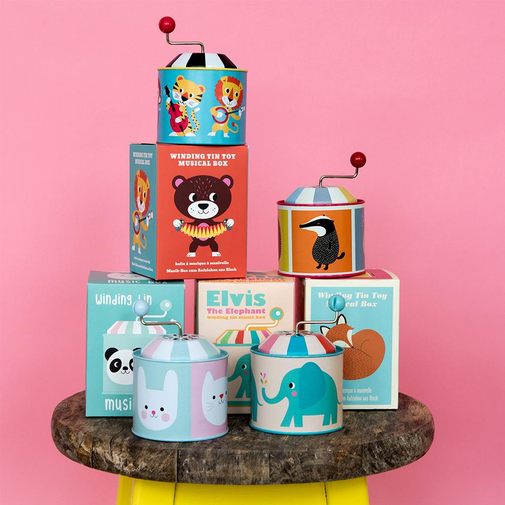 Elvis The Elephant Music Box | ﻿Rex London