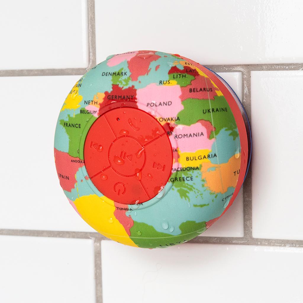 World Map Bluetooth Shower Speaker | ﻿Rex London