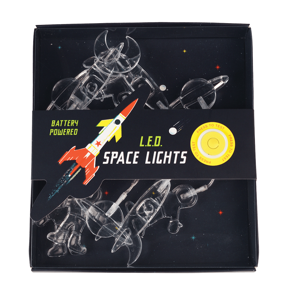String Of Led Space Rocket Lights | ﻿Rex London