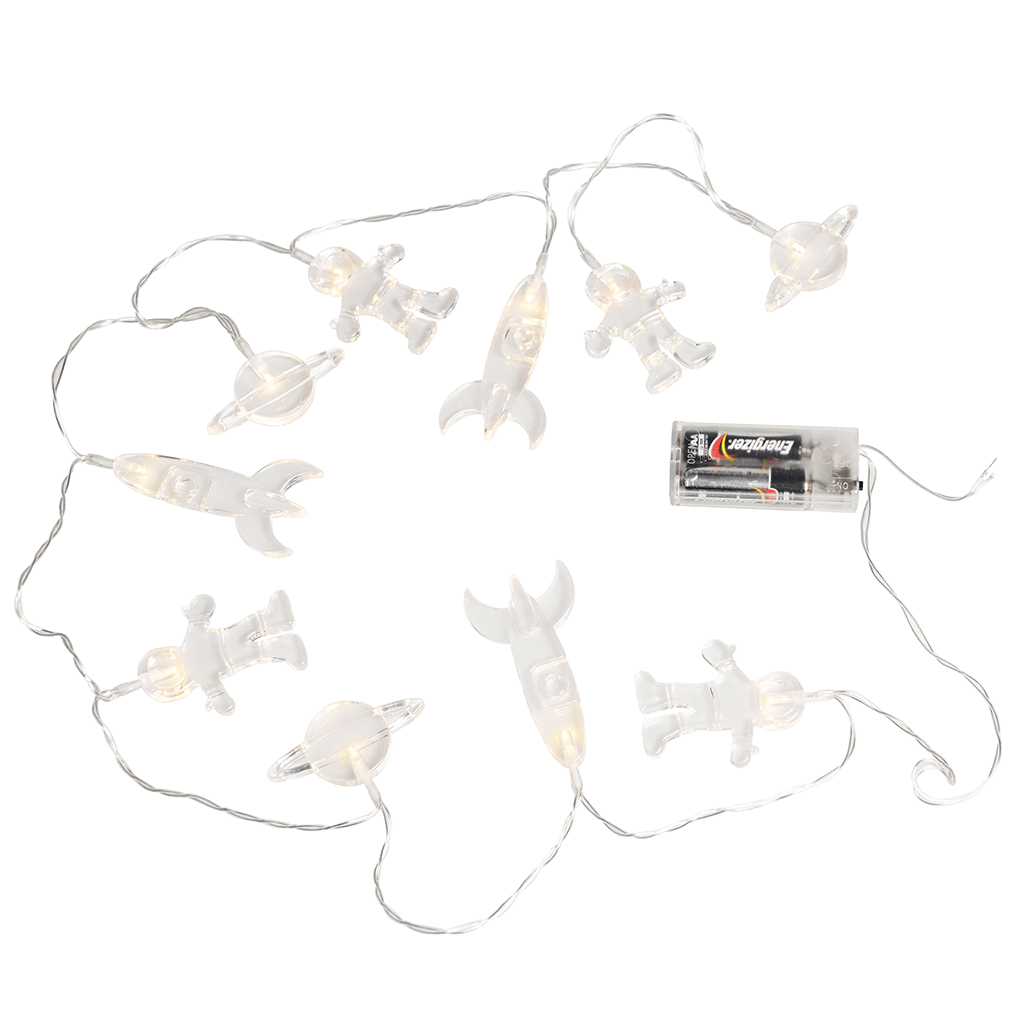 String Of Led Space Rocket Lights | ﻿Rex London