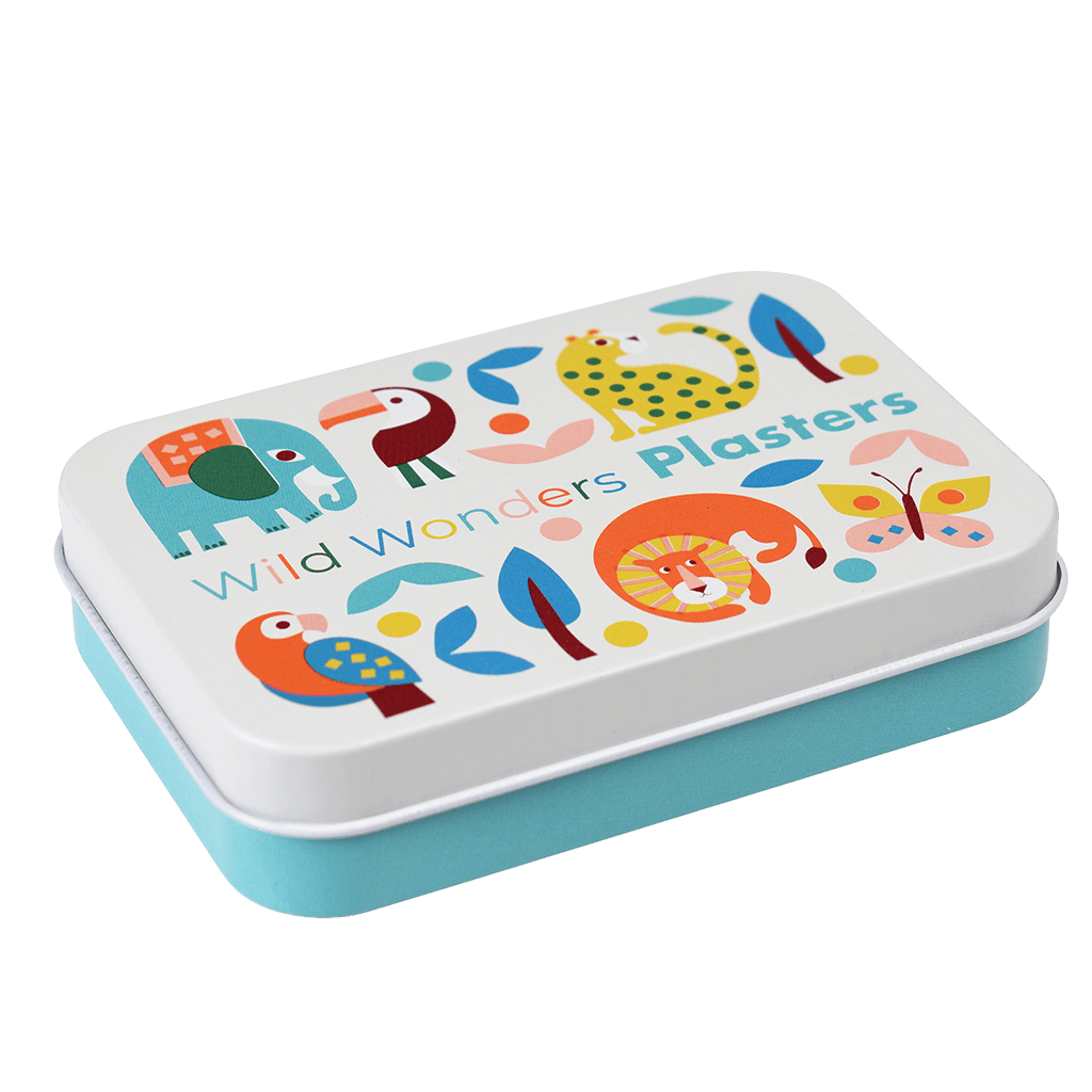 Wild Wonders Plasters In A Tin (pack Of 30) | ﻿Rex London