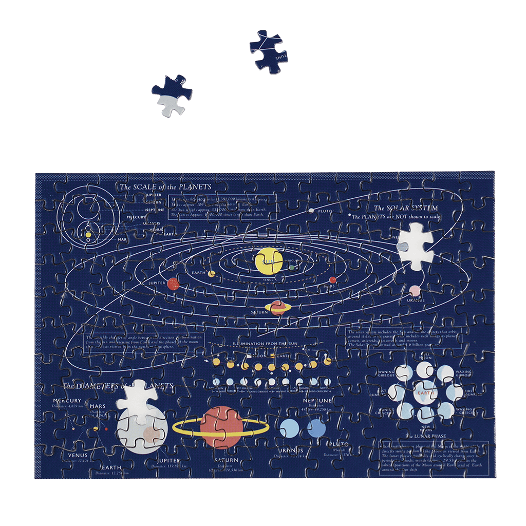Space Age 150 Piece Mini Puzzle In A Tube | ﻿Rex London