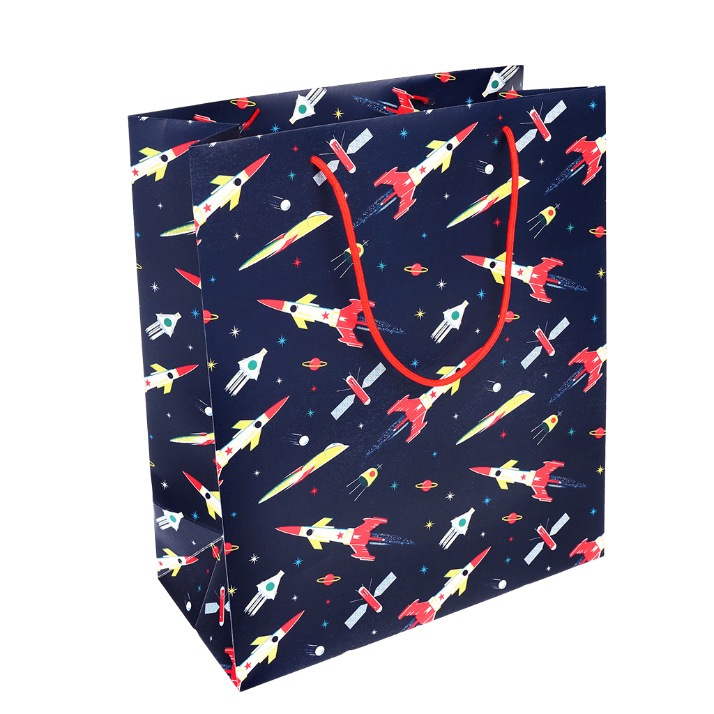 Large Space Age Gift Bag | ﻿Rex London