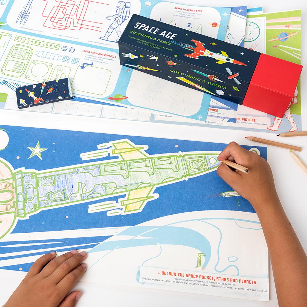 Space Age Activity Sheets | ﻿Rex London
