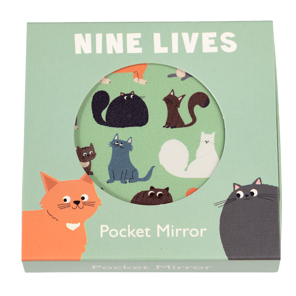 Nine Lives Pocket Mirror | ﻿Rex London