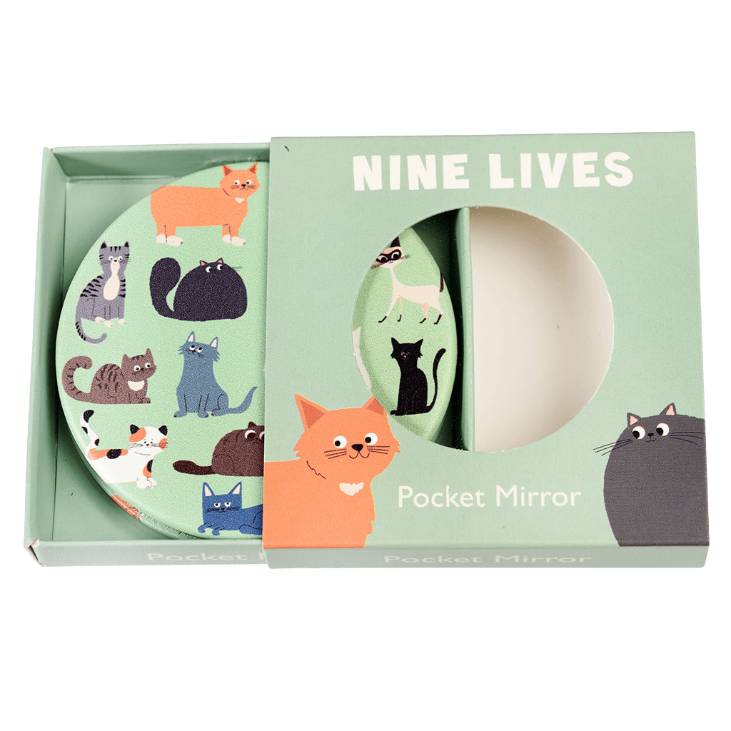 Nine Lives Pocket Mirror | ﻿Rex London