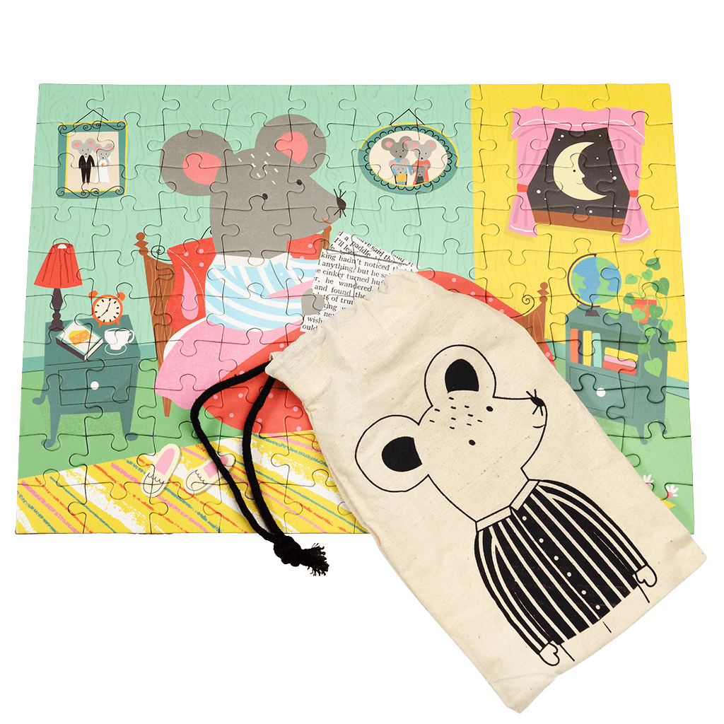 Mouse In A House Puzzle (100 Pcs) | ﻿Rex London