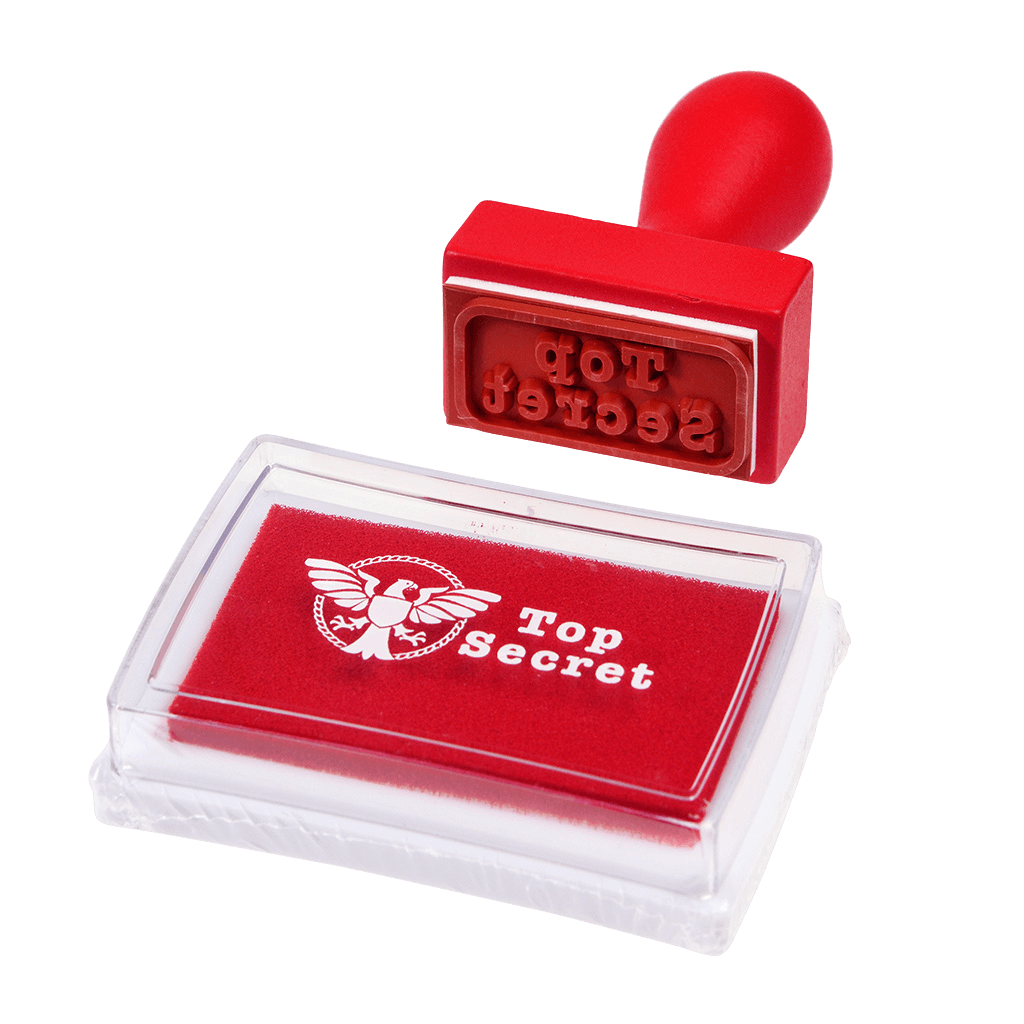 Top Secret Stamp And Ink Set | ﻿Rex London