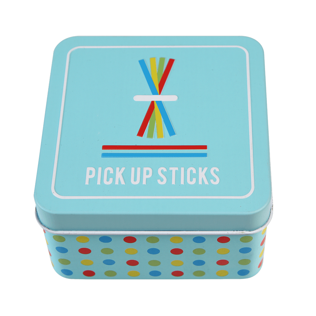 Wooden Pick Up Sticks In A Tin | ﻿Rex London