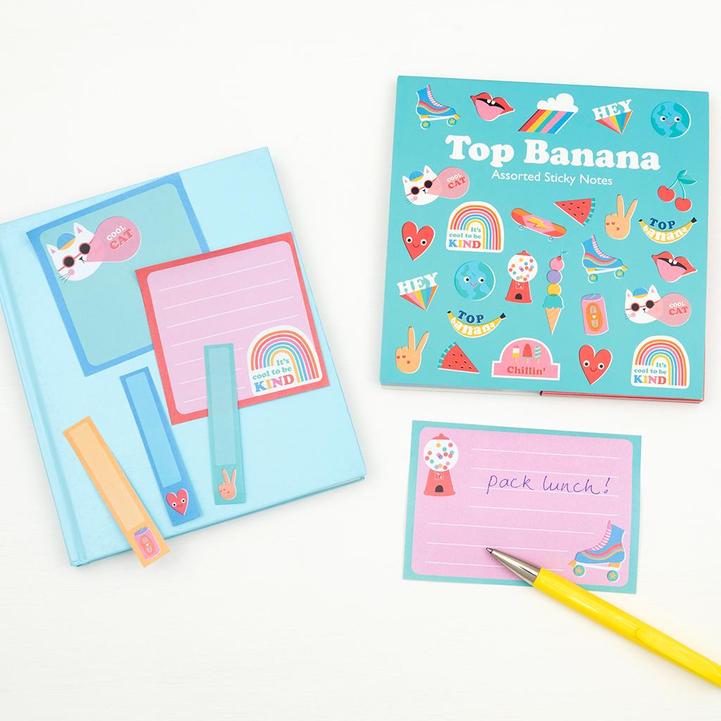 Top Banana Sticky Notes | ﻿Rex London