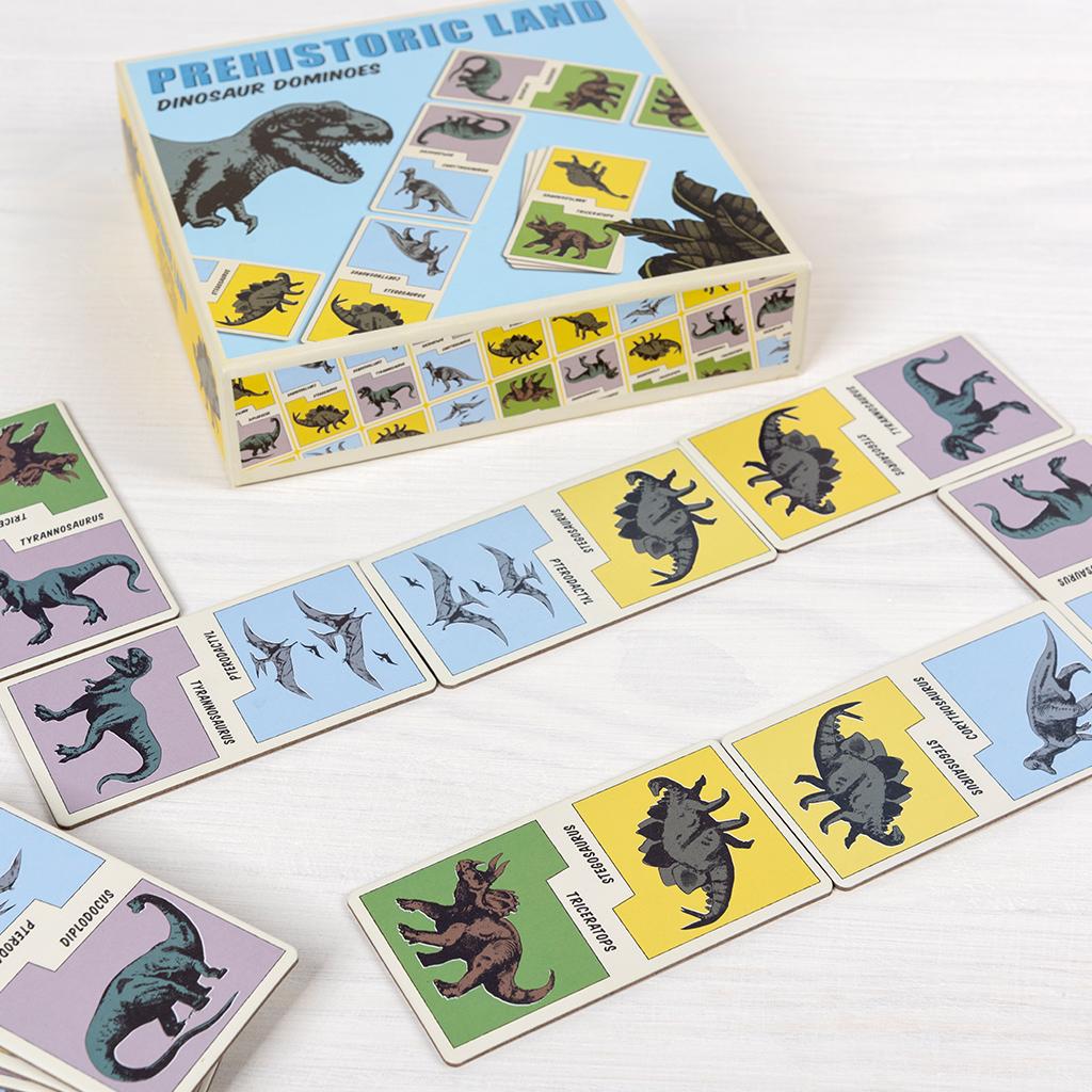 Prehistoric Land Dominoes | ﻿Rex London