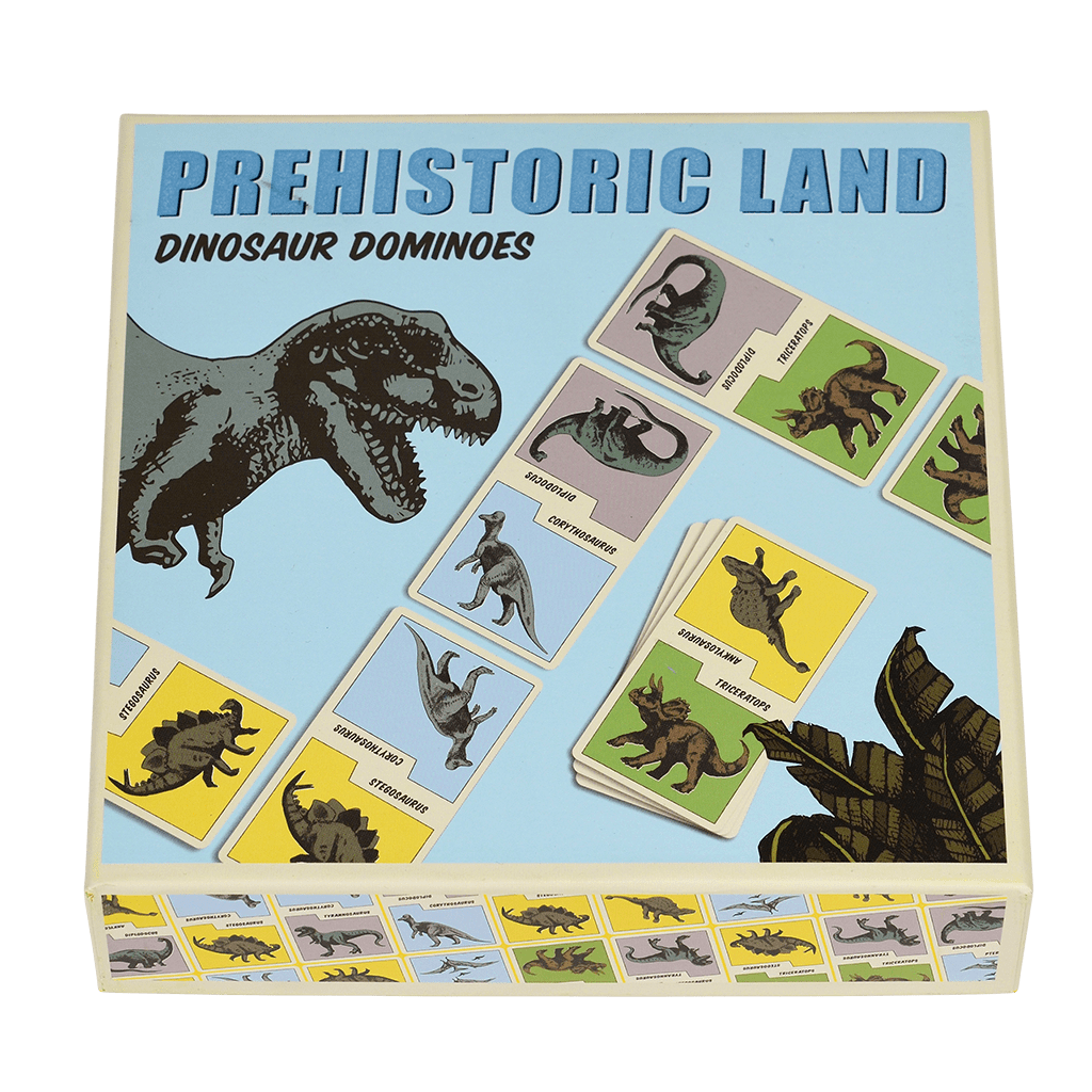 Prehistoric Land Dominoes | ﻿Rex London