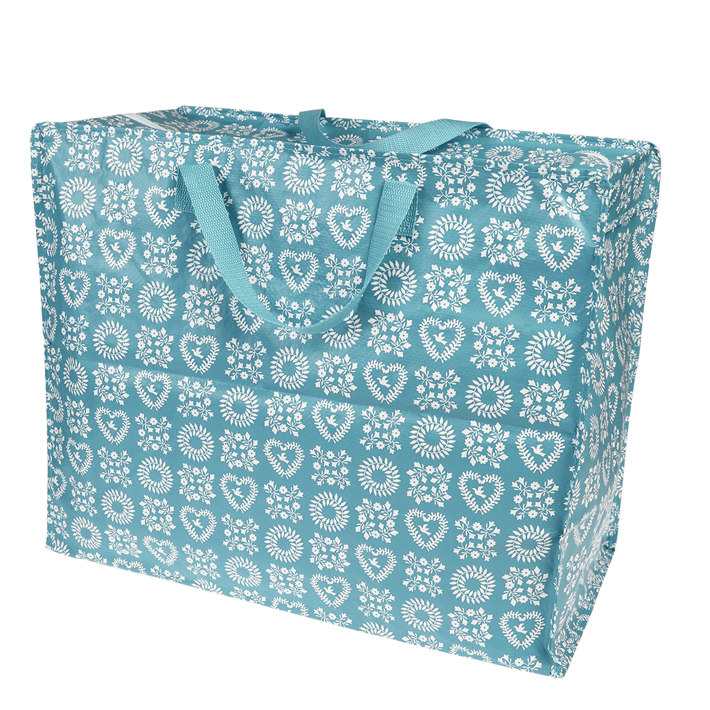 Blue Friendship Jumbo Storage Bag | ﻿Rex London