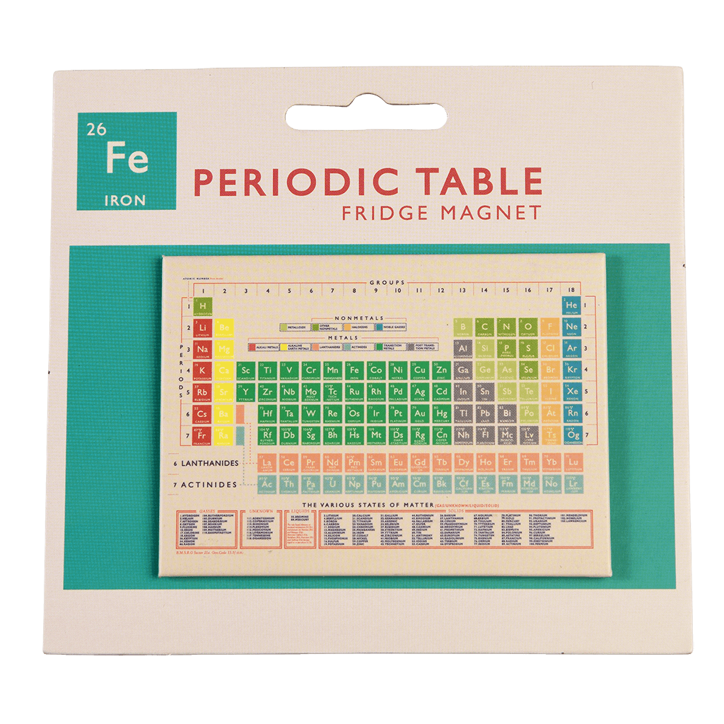 Periodic Table Fridge Magnet | ﻿Rex London