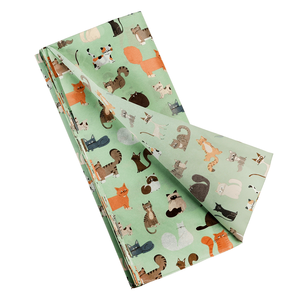 Nine Lives Tissue Paper (10 Sheets) | ﻿Rex London