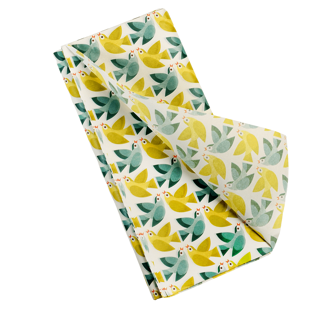 Love Birds Tissue Paper (10 Sheets) | ﻿Rex London