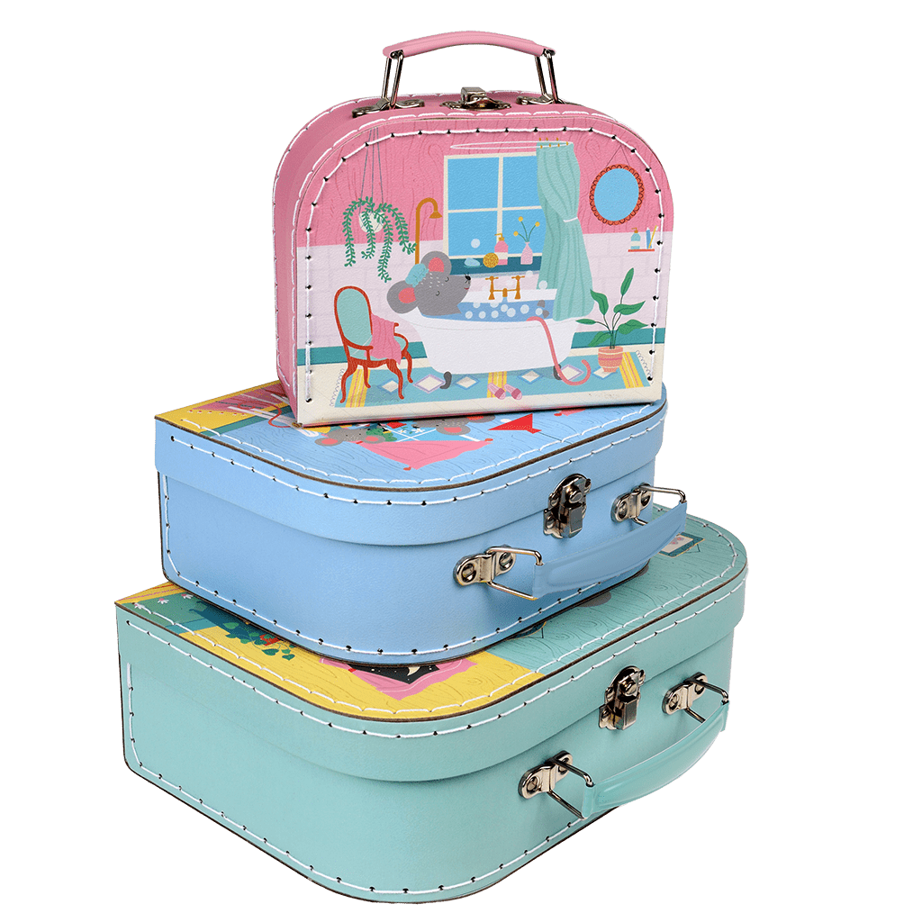 Mouse In A House Cases (set Of 3) | ﻿Rex London