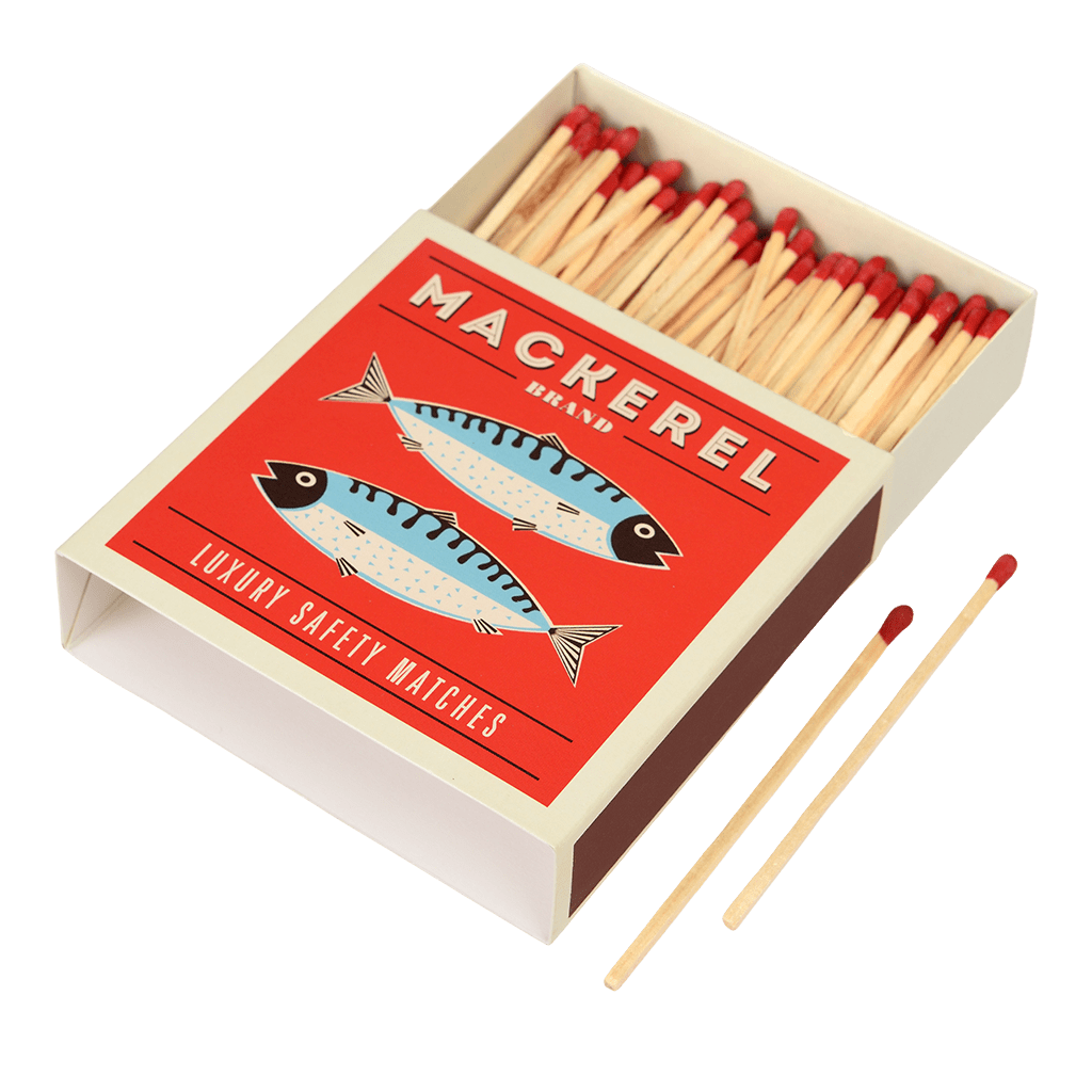 Fish Box Of Long Matches | ﻿Rex London