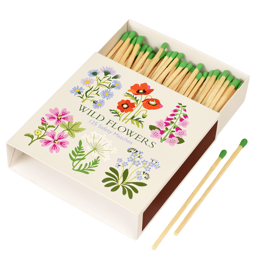Wild Flowers Box Of Long Matches | ﻿Rex London