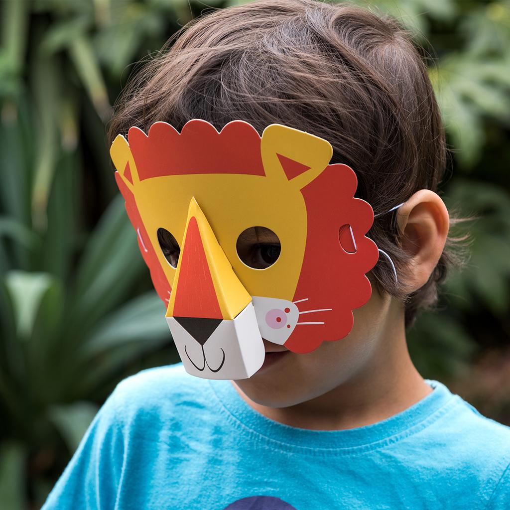 3d Animal Masks (set Of 4) | ﻿Rex London