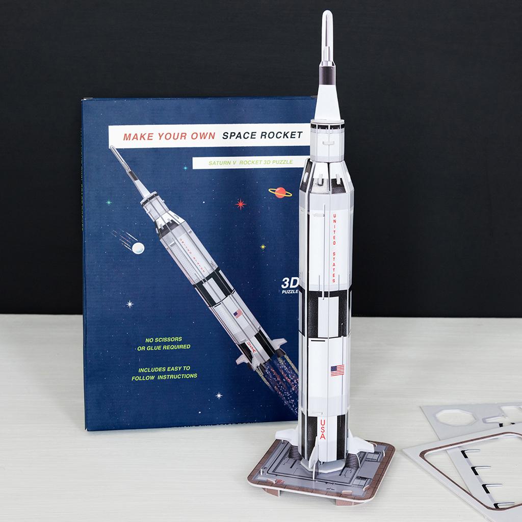 Space Rocket 3d Puzzle | ﻿Rex London