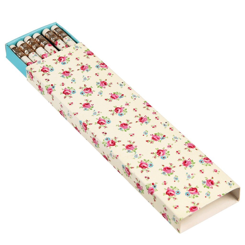 6 La Petite Rose Pencils In A Box | ﻿Rex London