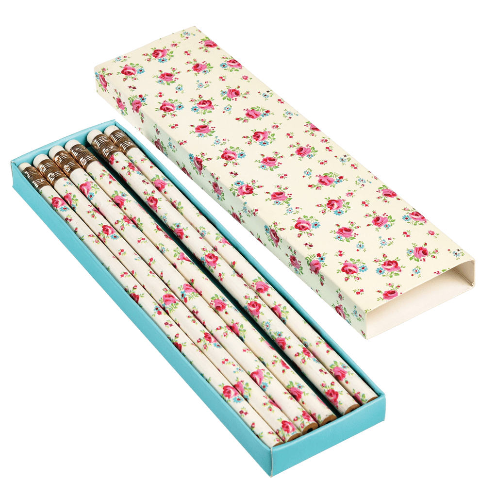 6 La Petite Rose Pencils In A Box | ﻿Rex London