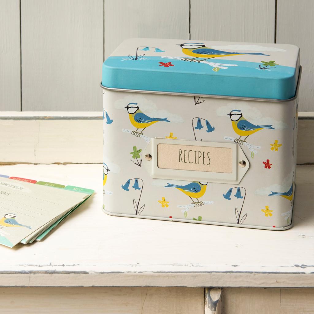 Blue Tit Recipe Tin | ﻿Rex London