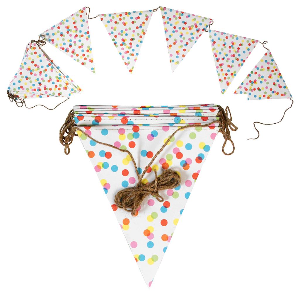 ﻿Confetti Paper Bunting | ﻿Rex London