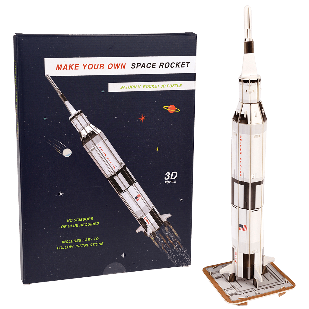 Space Rocket 3d Puzzle | ﻿Rex London