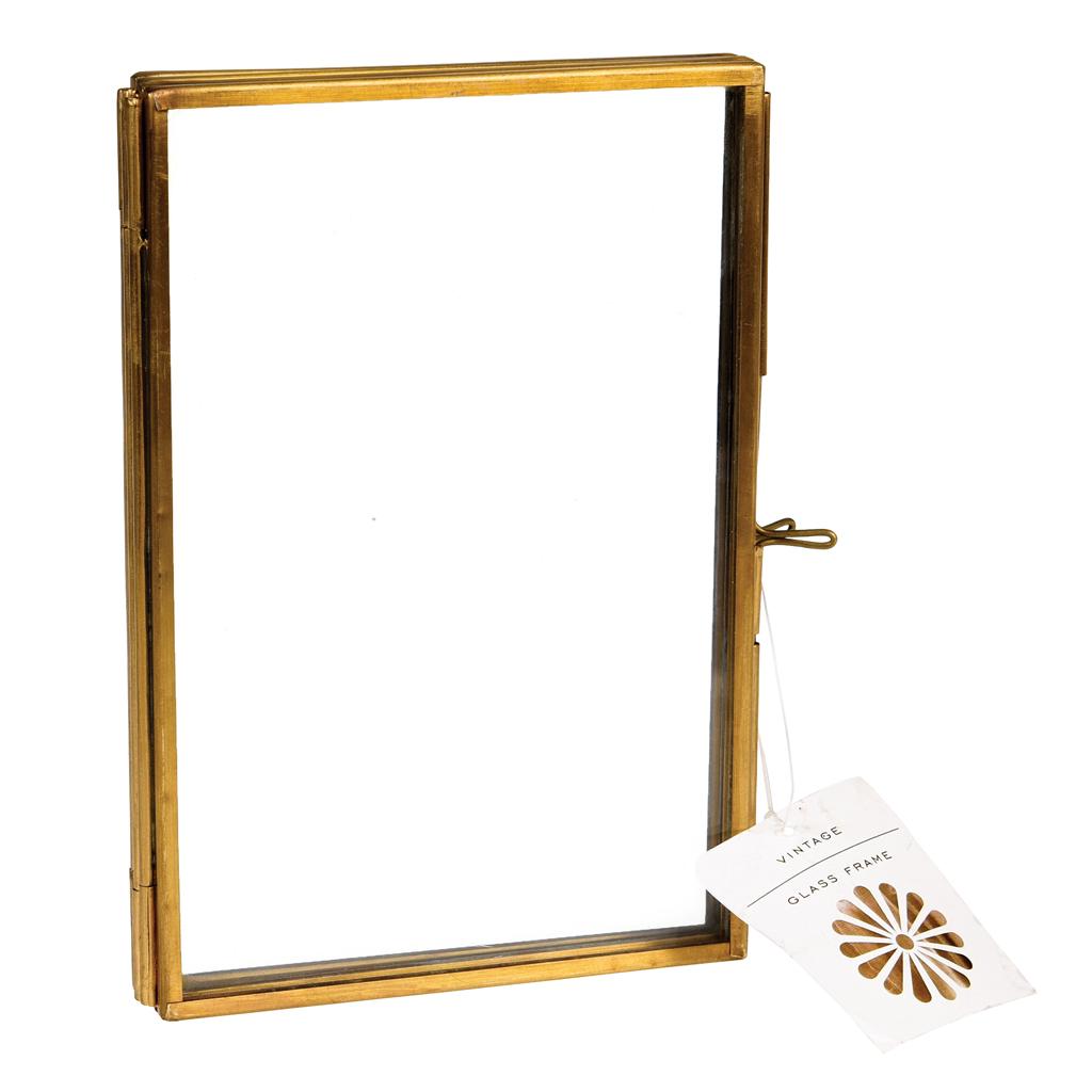 Brass 4 Sided Photo Frame | ﻿Rex London