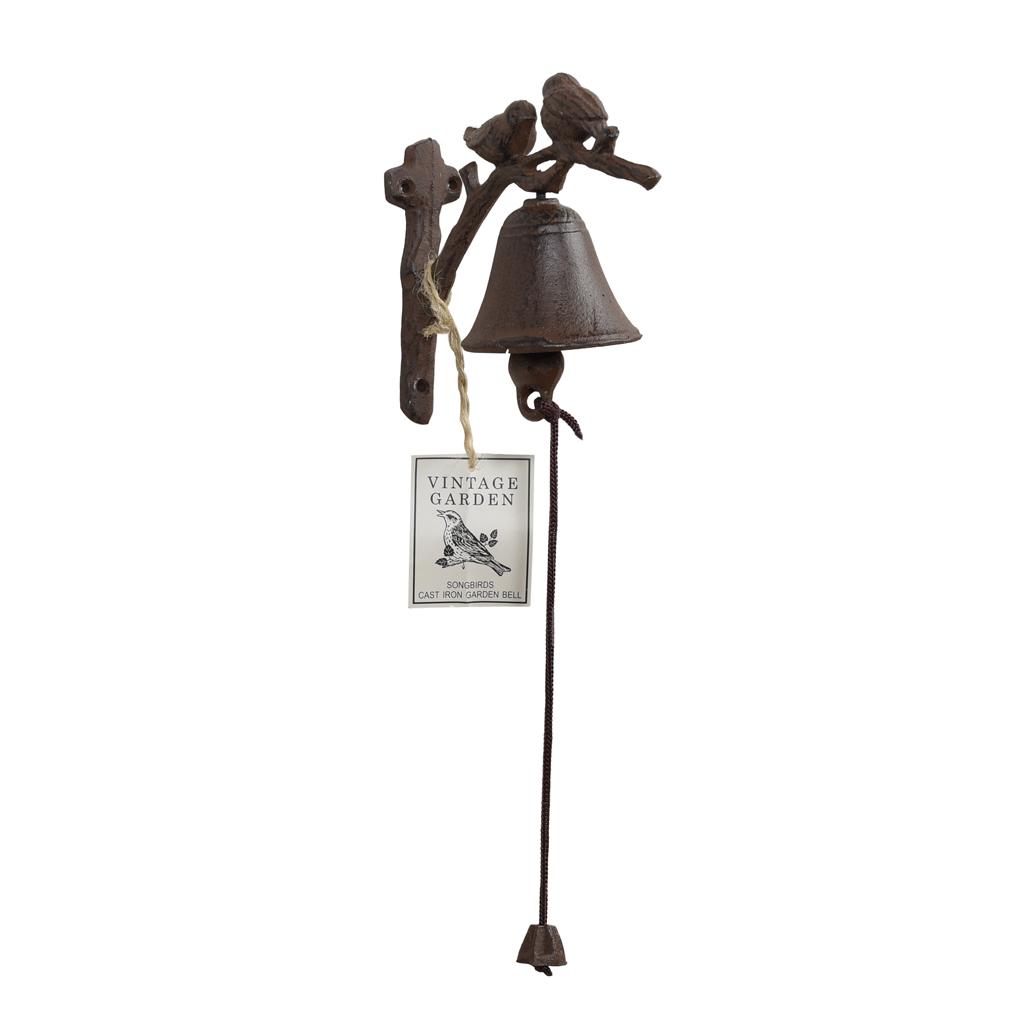 Cast Iron Songbirds Garden Bell | ﻿Rex London