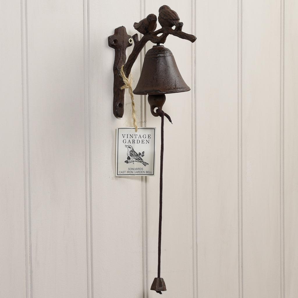 Cast Iron Songbirds Garden Bell | ﻿Rex London